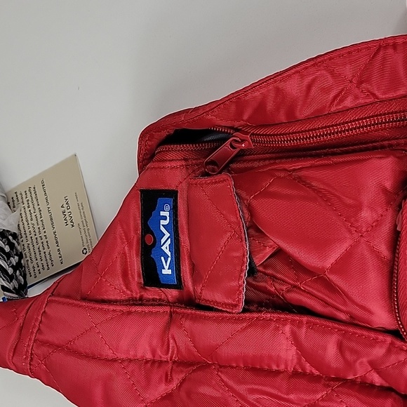 Kavu | Bags | Kavu Mini Rope Puff Sling Bag Scarlet | Poshmark
